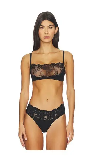 JOURNELLE Anais Bralette In Black - Noir