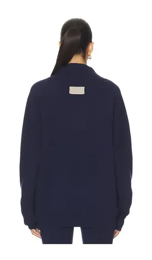 AYA MUSE Knit Henley Sweater