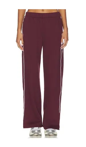 Beyond Yoga Luxe Fleece Pant - Dark Cherry