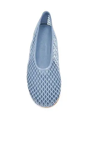 TONY BIANCO Mazey Mesh Ballet Flats - Denim Mesh