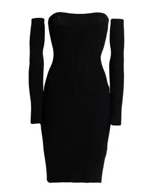 HAVEONE Mini Dress With Detachable Sleeves - Black