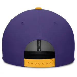 Nike Lsu Legacy Script Dri-fit College Adjustable Cap - Yellow