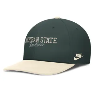 Nike Michigan State Legacy Script Dri-fit College Adjustable Hat - White