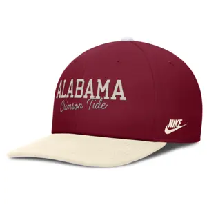 Nike Alabama Legacy Script Dri-fit College Adjustable Hat - White