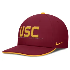 Nike Usc On-field Club Dri-fit College Adjustable Cap - Red