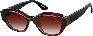Zenni Cat-eye Full Rim Frame Sunglasses - Pattern