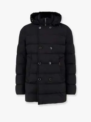 MOORER Padded And Quilted Nylon Jacket