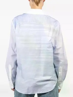 CISSA Striped Button-down Shirt