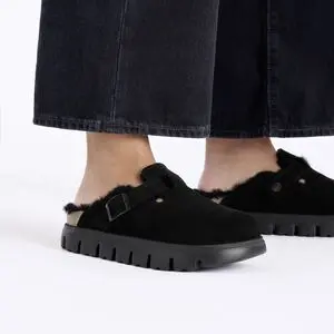 BIRKENSTOCK Papillio Boston Clogs - Black