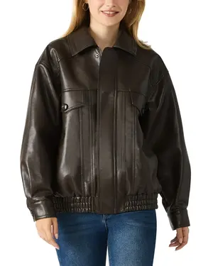 Steve Madden Faux Leather Jacket