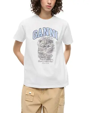 Ganni Relaxed T-shirts For Women