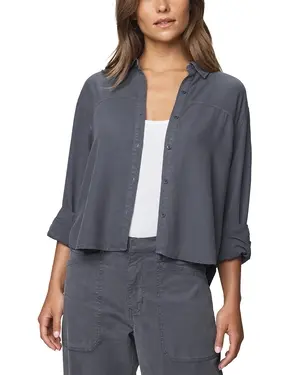 Splendid Joanne Blouse - Ice Navy