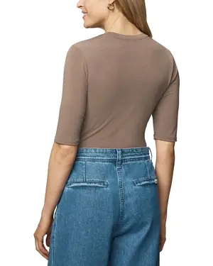 Splendid Elbow Sleeve Tee - Cedar Bown