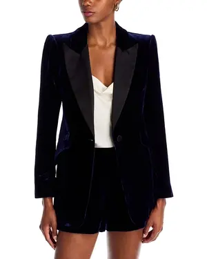 L'agence Notched Lapel Outerwear For Women