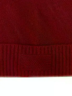 Guest In Residence Ribbed-cuff Cashmere Beanie - Red