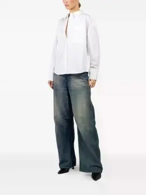 ARLO MOTT Side-slit Shirt