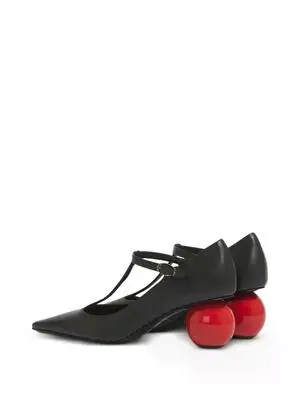 Marni 60mm T-bar Spherical-heel Pumps