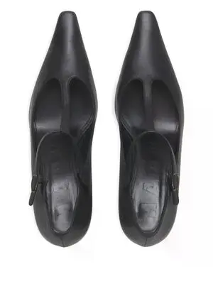 Marni 60mm T-bar Spherical-heel Pumps