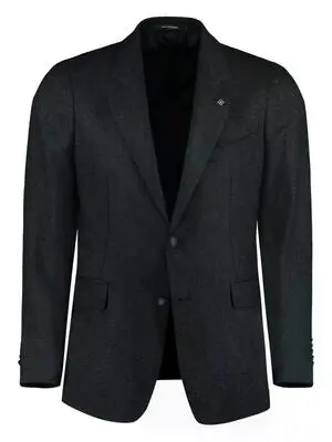 Tagliatore Wool-blend Blazer - Black