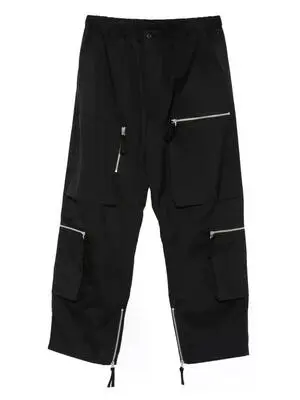 Comme Des Garçons Zip-pocket Trousers - Black