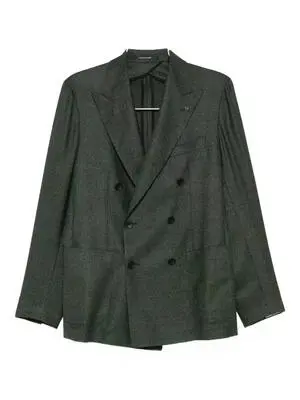 Tagliatore Virgin Wool Blazer - Grey