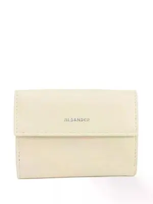 JIL SANDER Leather Wallet - Neutrals