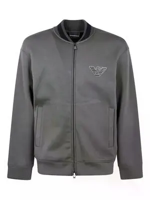 Emporio Armani Eagle Appliqué Bomber Jacket