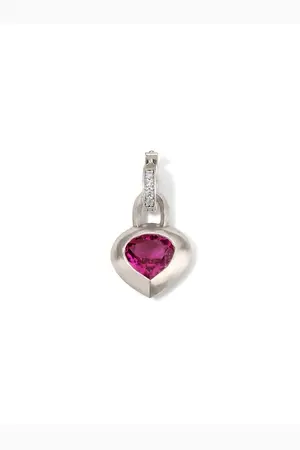 ETIQ Rubellite Tabiz Club Pendant - Gold