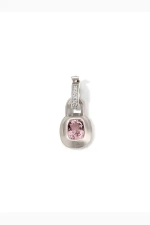 ETIQ Bubblegum Spinel Club Pendant - Gold