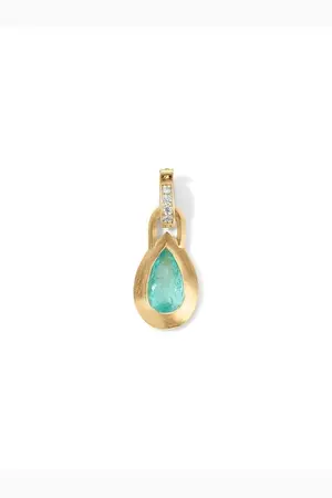 ETIQ Paraiba Pear Shape Pendant - Gold