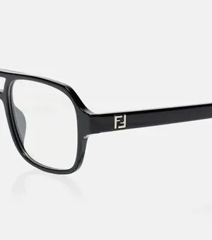 Fendi Ff Squared Aviator Glasses