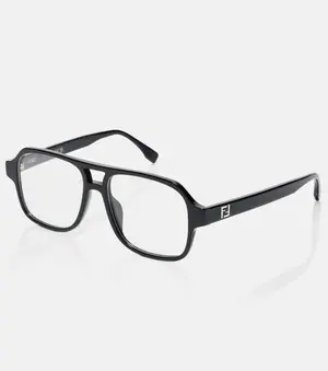 Fendi Ff Squared Aviator Glasses