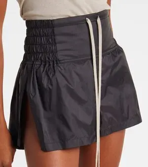Rick Owens Mid-rise Drawstring Shorts