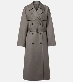 THE ROW Rhydian Virgin Wool Gabardine Trench Coat
