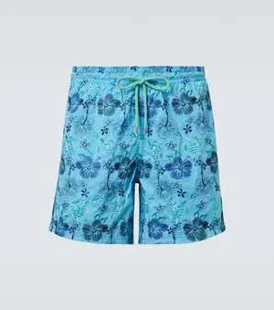 Vilebrequin Mistral Floral Swim Trunks - Blue