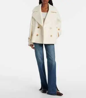 Chloé Oversized Wool-blend Coat