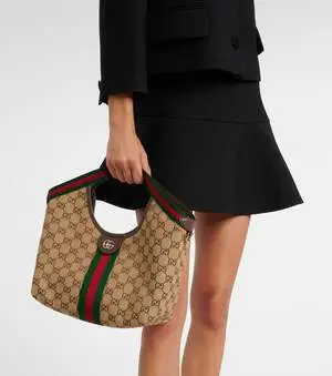 Gucci Giglio Gg Canvas Small Tote Bag