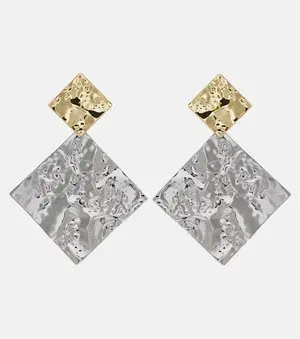Rebecca Vallance Drop Earrings - Silver