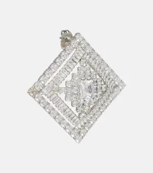 Rebecca Vallance Louise Crystal-embellished Earrings