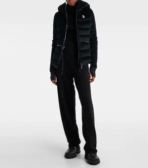 Moncler Down Paneled Cardigan