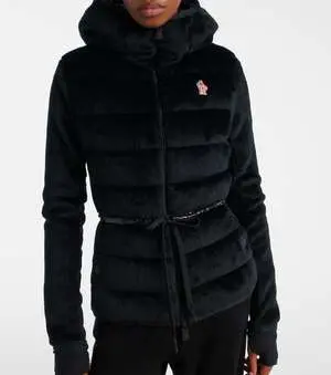 Moncler Down Paneled Cardigan