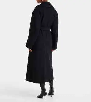 Sportmax Virgin Wool Wrap Coat