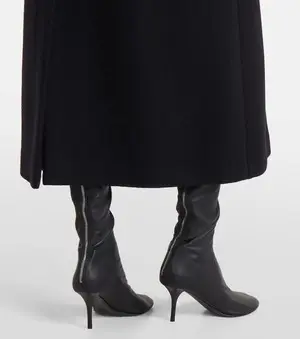 Sportmax Virgin Wool Wrap Coat