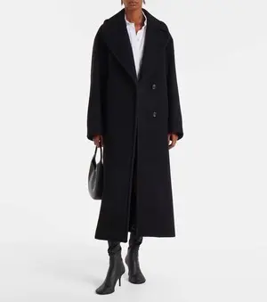 Sportmax Virgin Wool Wrap Coat