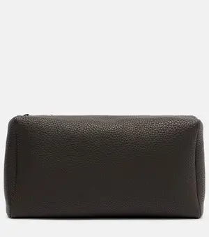 THE ROW Leather Clutch - Grey