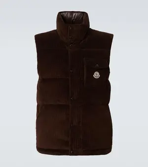Moncler Button Detailed Vests For Men