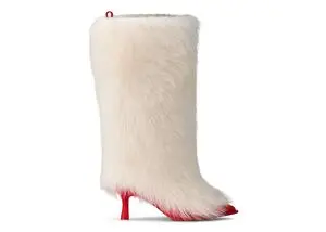 UGG Heel Ambush Boots - White/red