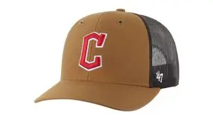 '47 X Carhartt Mlb Cleveland Guardians Trucker Cap - Brown