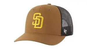 '47 X Carhartt Mlb San Diego Padres Trucker Cap - Brown