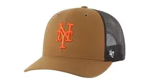 '47 X Carhartt Mlb New York Mets Trucker Cap - Brown